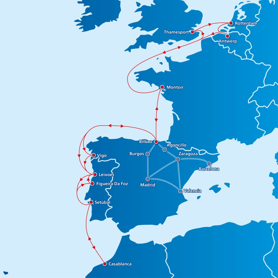 Routes & Schedules | W.E.C. Lines