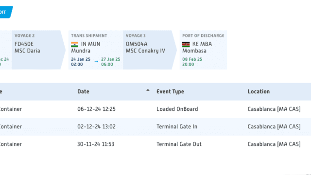 Upgraded Track & Trace web tool - WEC Lines
